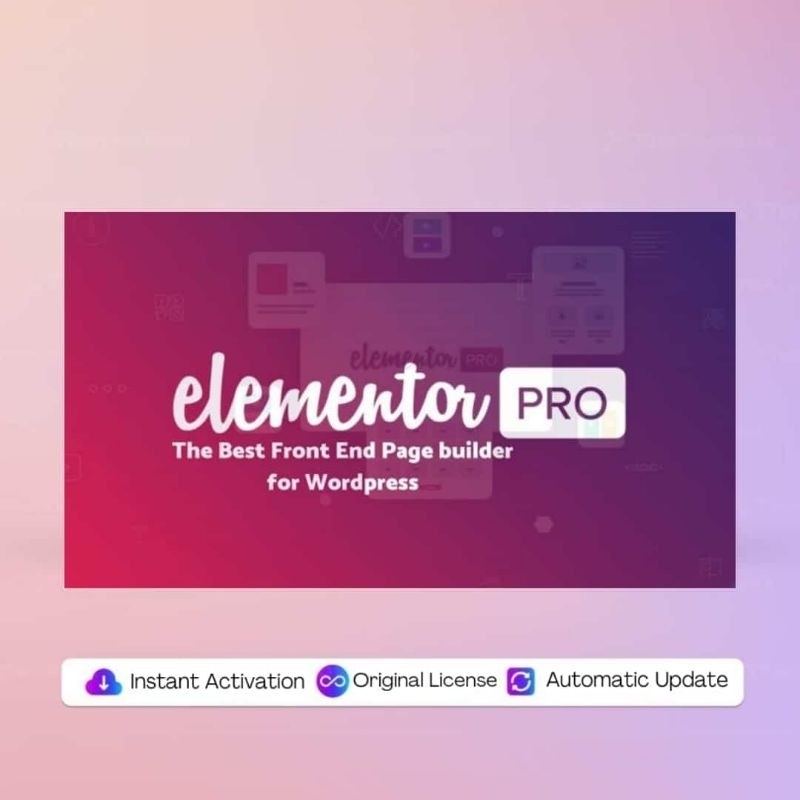 Jual Elementor Pro Lisensi Asli Elementor Pro Original License 100% NOT ...