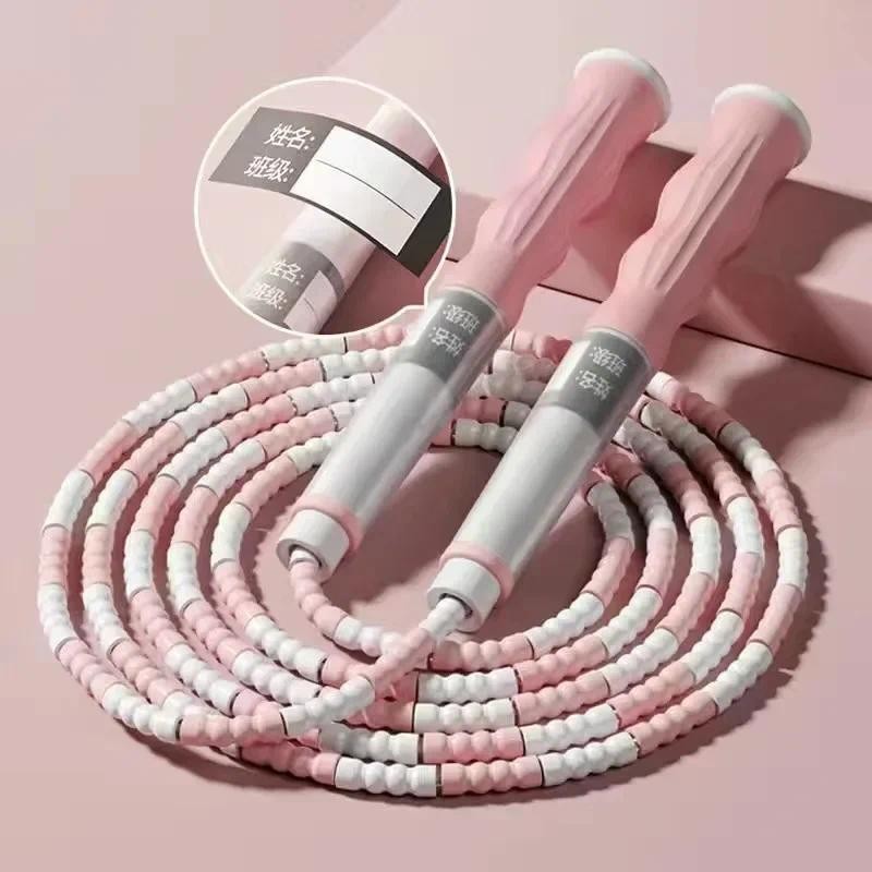 Jual Children's Bamboo Jump Rope Can Be Named with Adjustable Jump Rope ...