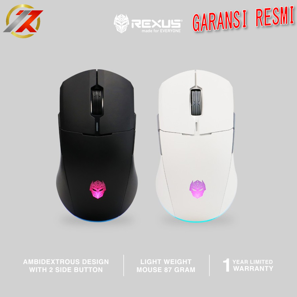 Jual REXUS ARKA II V.2 V2 RX-107 RX107 MOUSE GAMING Dual Connection ...