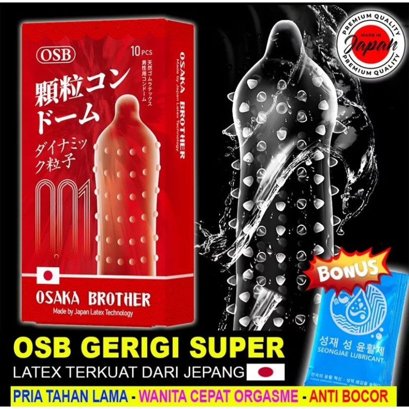 Jual Kondom OSB 001 GERIGI SUPER | Shopee Indonesia