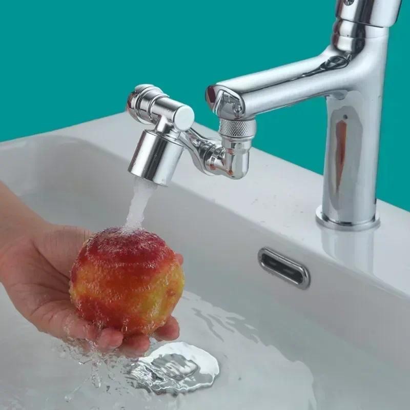 Jual Universal Splash Filter Faucet 1080 Rotating Water Outlet Lifting ...