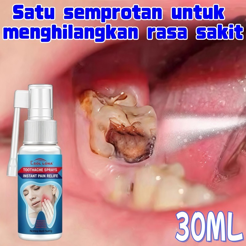Jual SOL LORA Toothache Relief - Obat sakit gigi berlubang, gusi ...