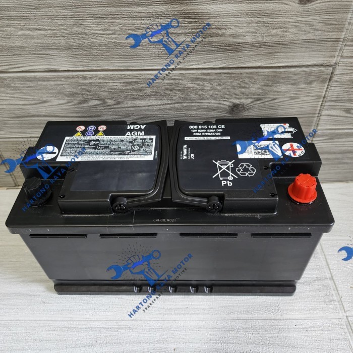 Jual Aki Original VW Audi Porsche 92AH 850A 12V Accu Battery VW Audi ...