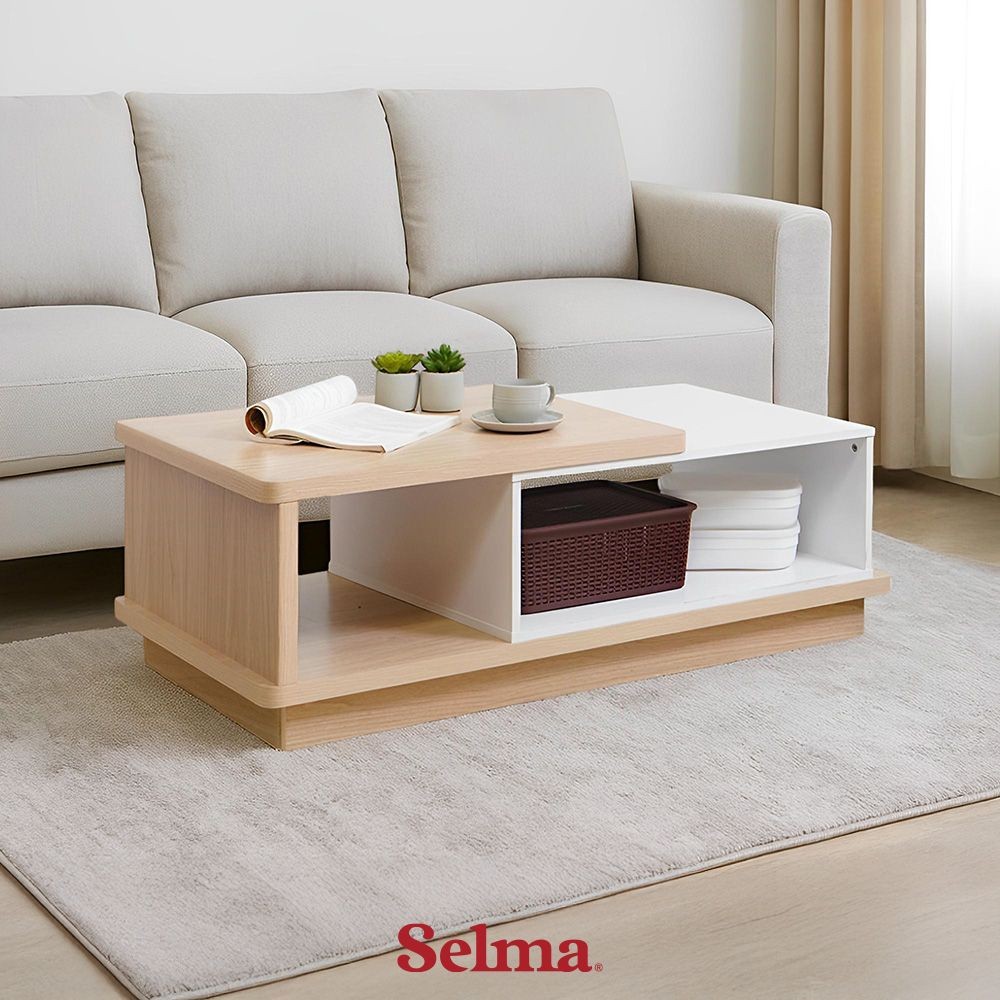 Jual Selma Dhea Meja Tamu - Cokelat Teak Muda Coffee Table Meja Ruang ...