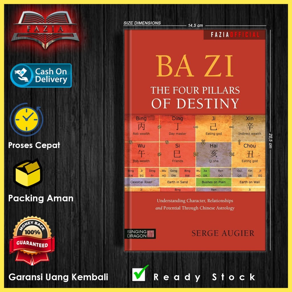Jual Ba Zi - The Four Pillars of Destiny by Serge Augier (English ...