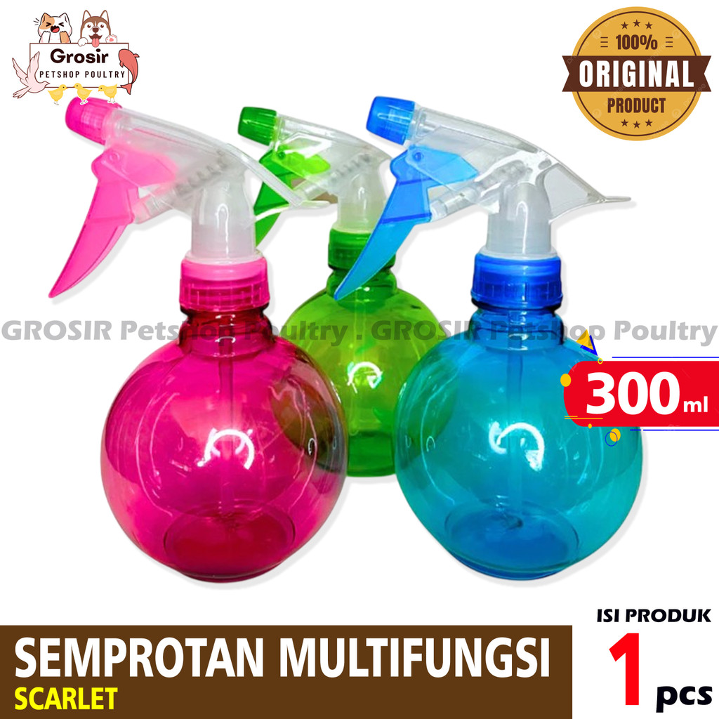 Jual SEMPROTAN AIR BULAT / BOTOL SPRAYER BULAT MEREK SCARLET SEMPROTAN ...