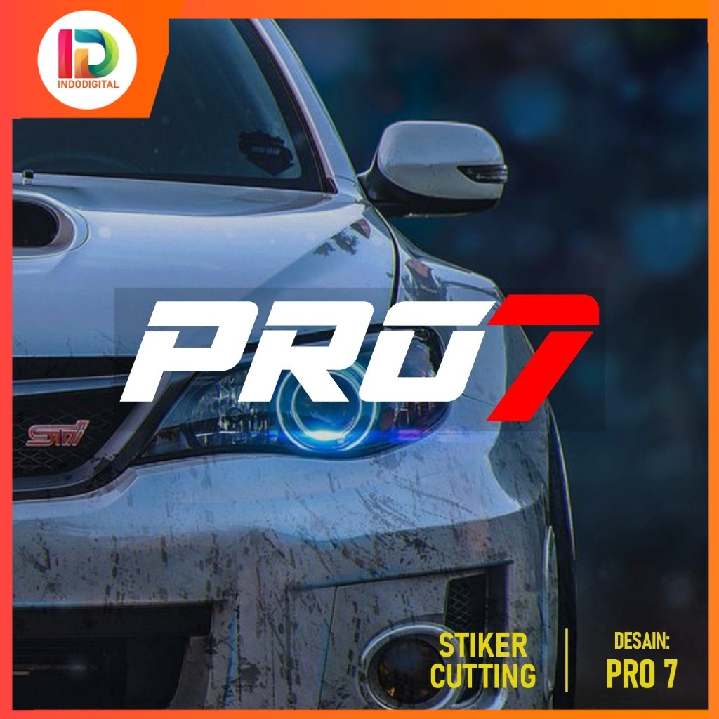 Jual STICKER CUTTING TIMBUL PRO7 STIKER MOBIL KACA (COD) | Shopee Indonesia