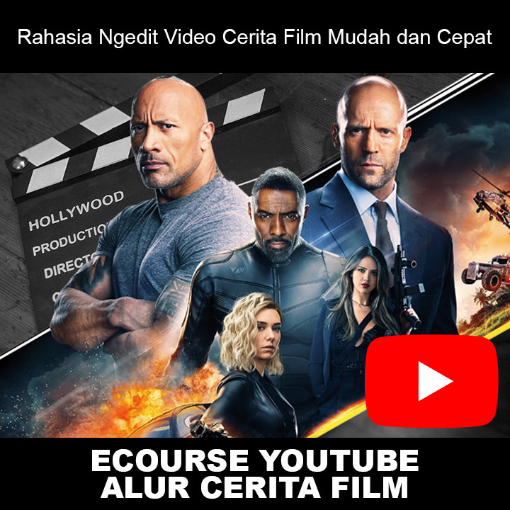 Jual Ecourse Premium Buat Video Konten Youtube Alur Cerita Film | Shopee Indonesia