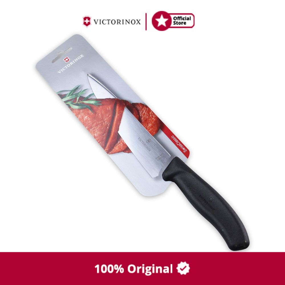 Jual Victorinox 19 cm Pisau Carving - Hitam Piso Stainless Steel Tajam ...