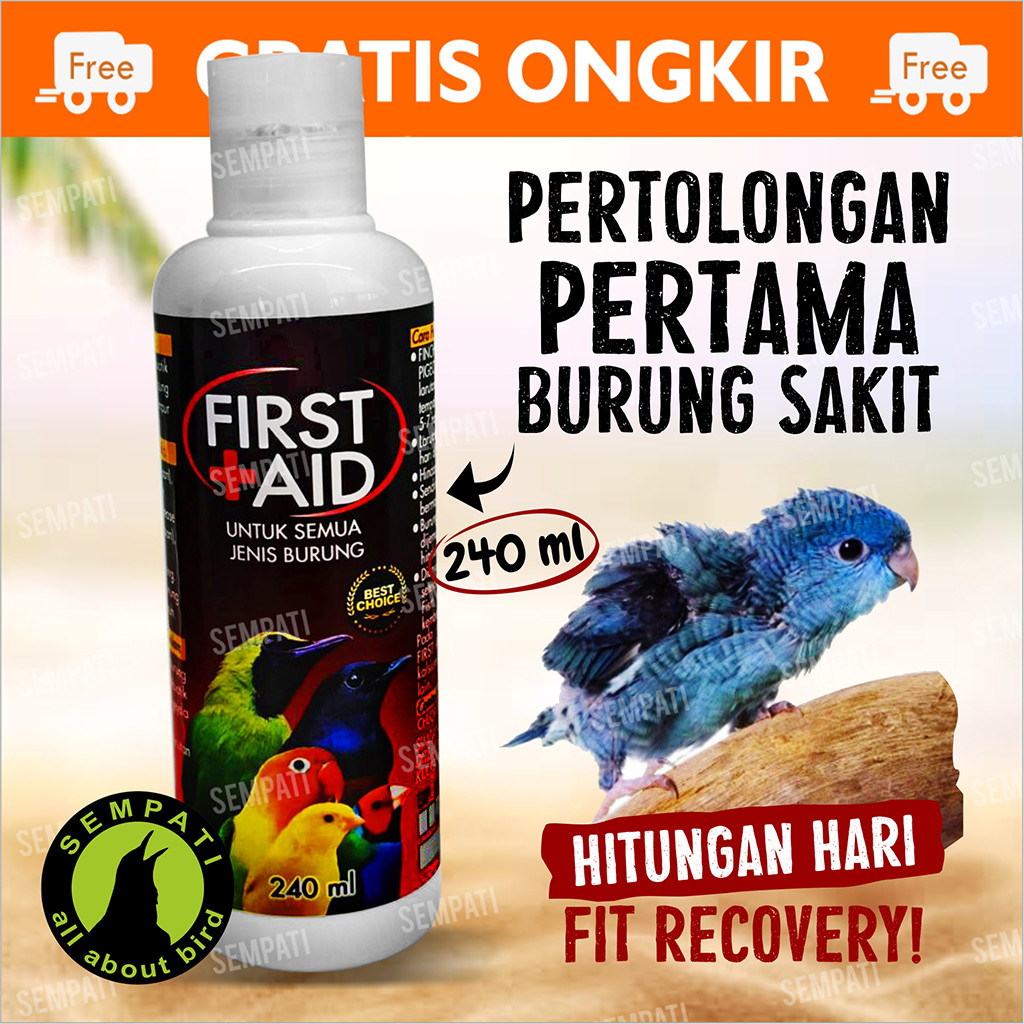 Jual SEMPATI FIRST AID UNIQUE HIGH SPECTRUM 240 ML OBAT BURUNG SAKIT ...