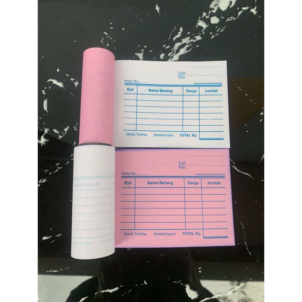 Jual Buku Bon Nota Kontan 2 PLY NCR / Nota Ncr 1/8 Folio Landscape ...