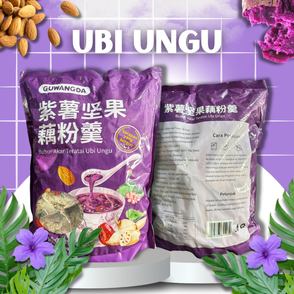 Jual Oufen Lotus Root Powder - Varian Ubi Ungu (700g) | Shopee Indonesia