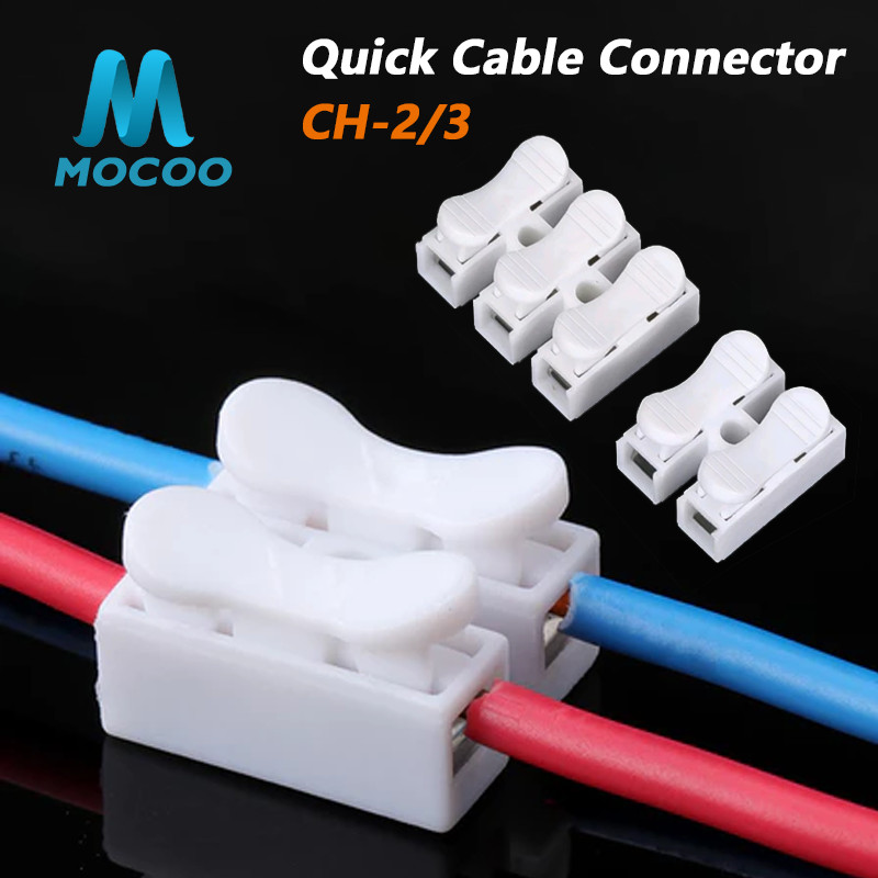 Jual 30PCS Kabel Terminal Quick Connector Cable Sambung 2 Kabel Quick ...