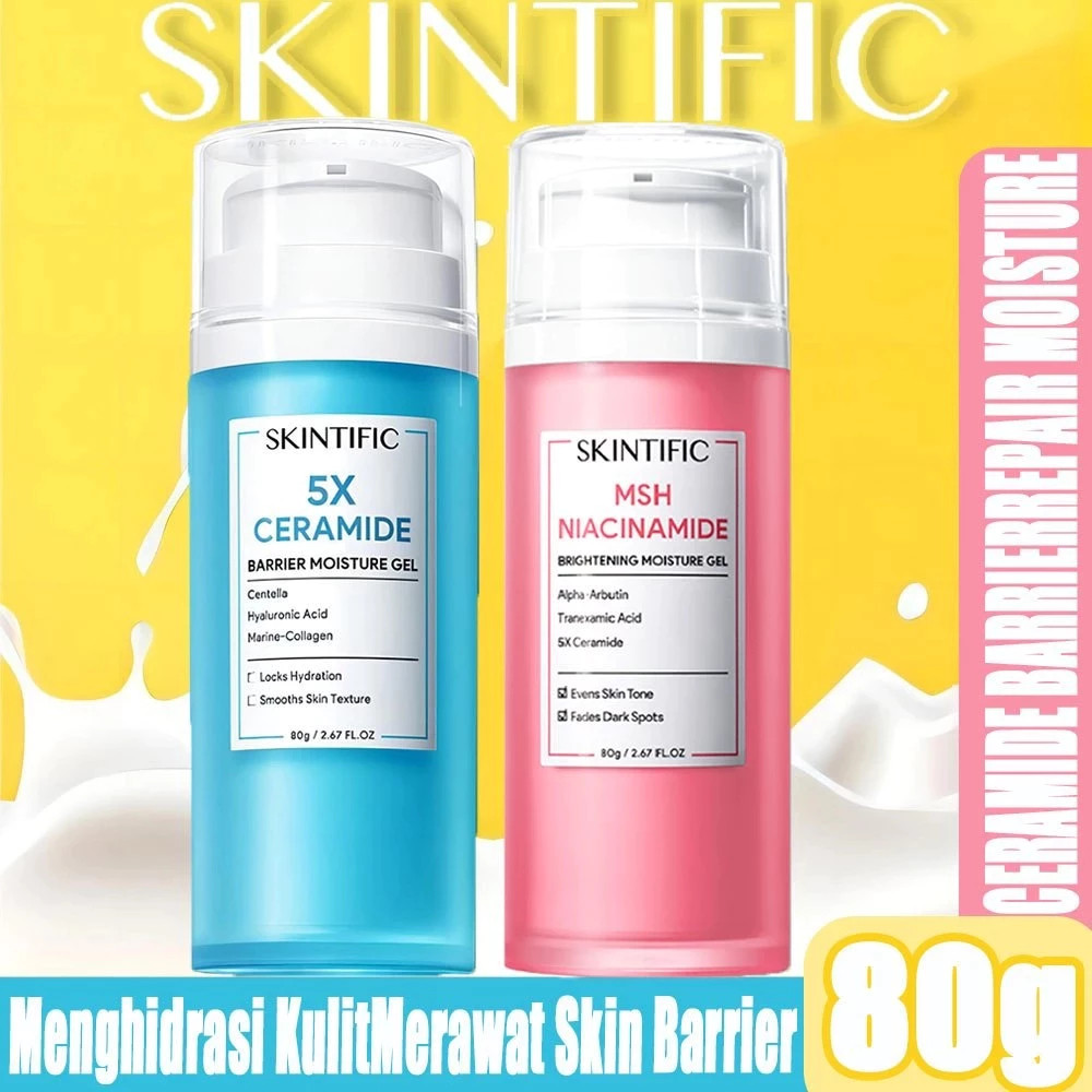 Jual SKINTIFIC 5X Ceramide Barrier Repair Moisturizer Gel 80g / Big ...