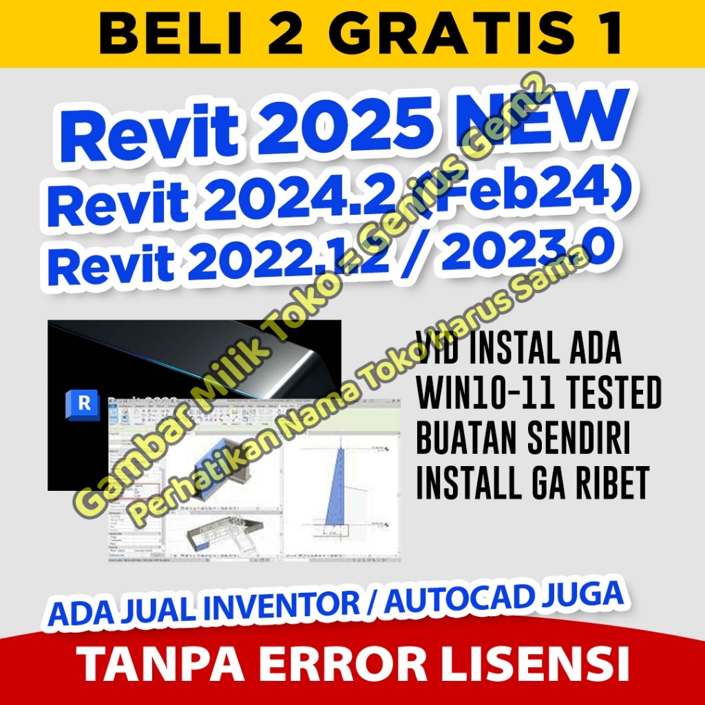 Jual Revit 2025 2024 2023 2022 | Shopee Indonesia