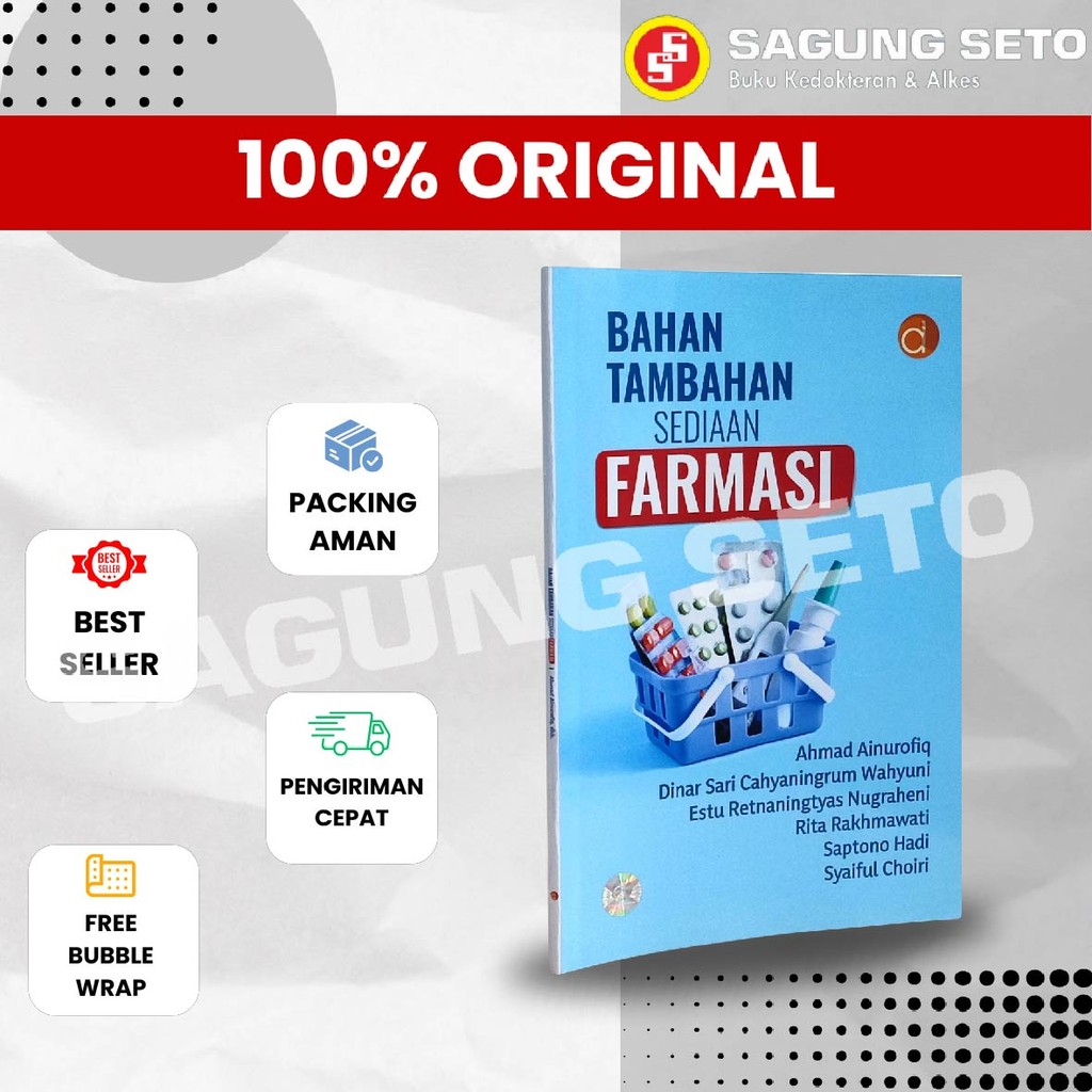 Jual BUKU BAHAN TAMBAHAN SEDIAAN FARMASI - AHMAD AINUROFIQ | Shopee Indonesia
