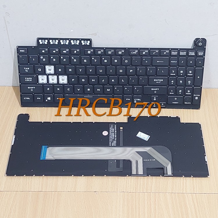 Jual Keyboard For Asus TUF F15 FX506 FX506LI FX506LH FX506HE FX506HC BACKLIGHT -HRCB | Shopee ...