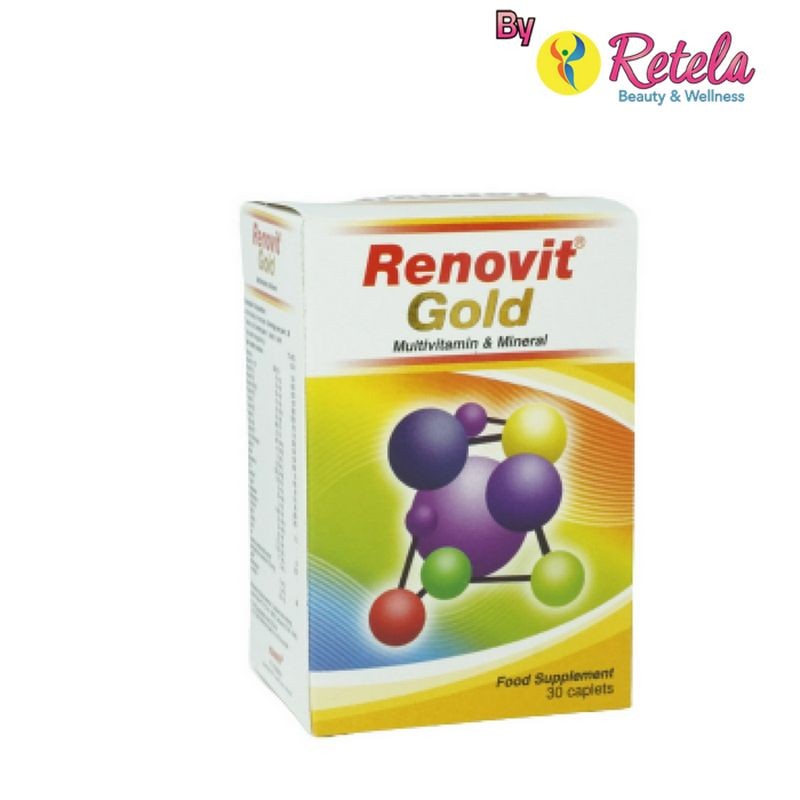 Jual RENOVIT GOLD 1 BOTOL ISI 30 KAPLET | Shopee Indonesia