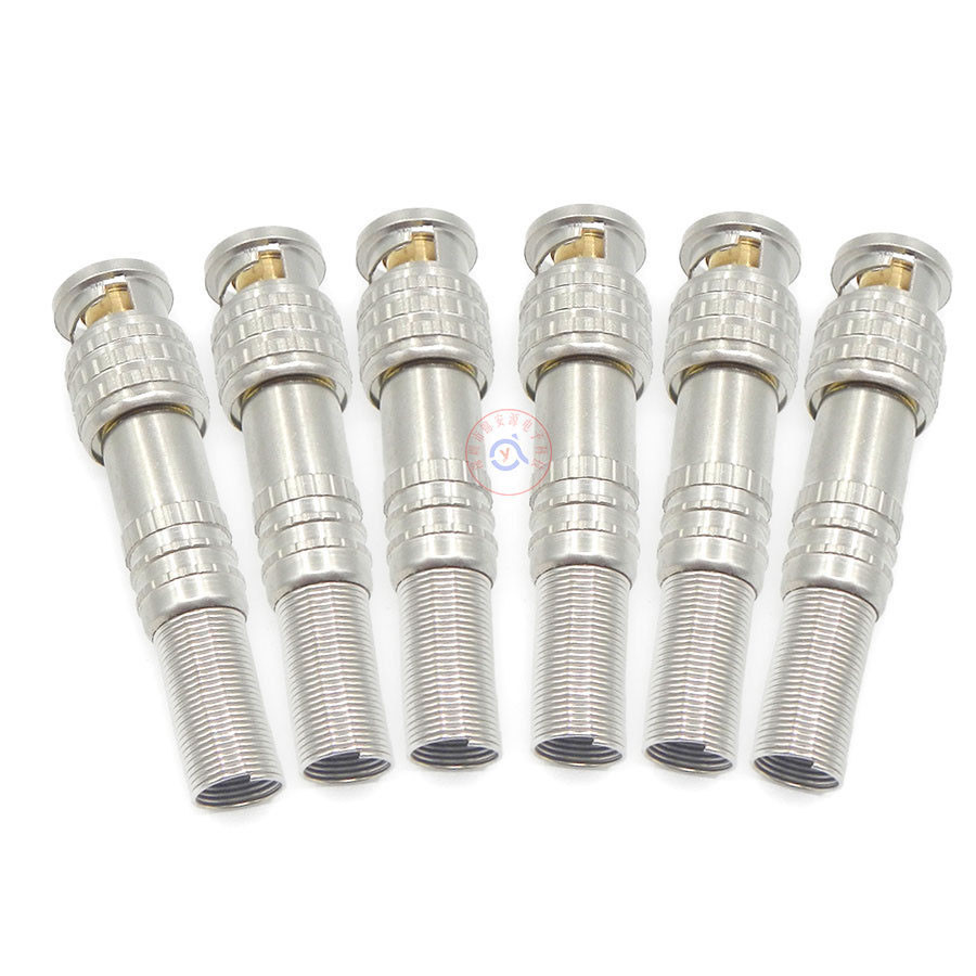 Jual Us Bnc Q9 Male Solderless Connector Plug Adapter For Cctv Camera Copper Core Accessories