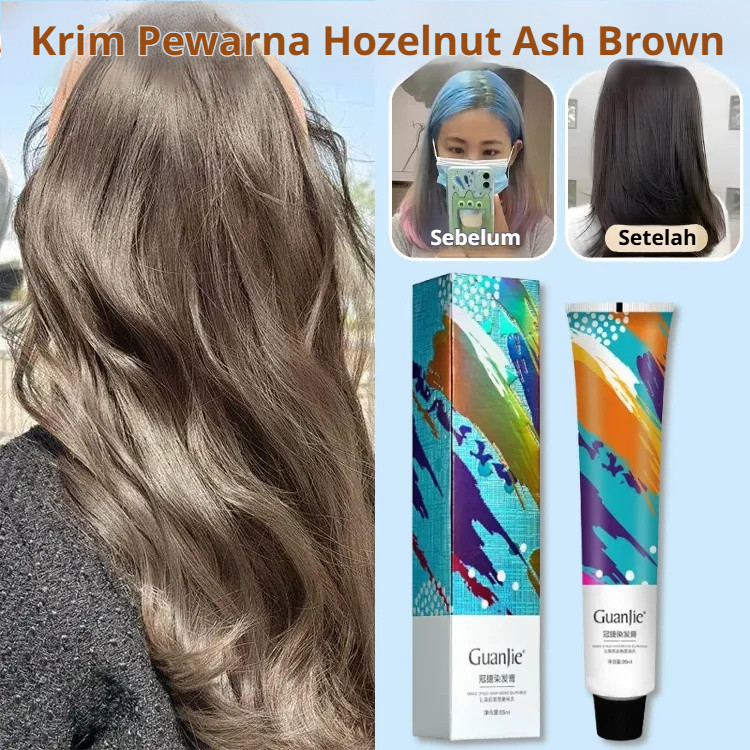 Jual ⚡Barang spot+Kirim dalam 24 jam⚡Guanjie Pewarna Rambut Hair Color ...