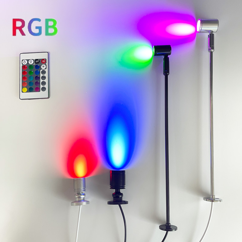 Jual Spot Led Lights RGB USB 5V Dimmable Interior Cabinet Mini Color ...