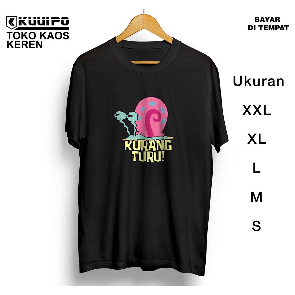 Jual (DKO) KAOS DISTRO GAMBAR SIPUT TURU / KAOS KARTUN / KAOS KATA KATA ...