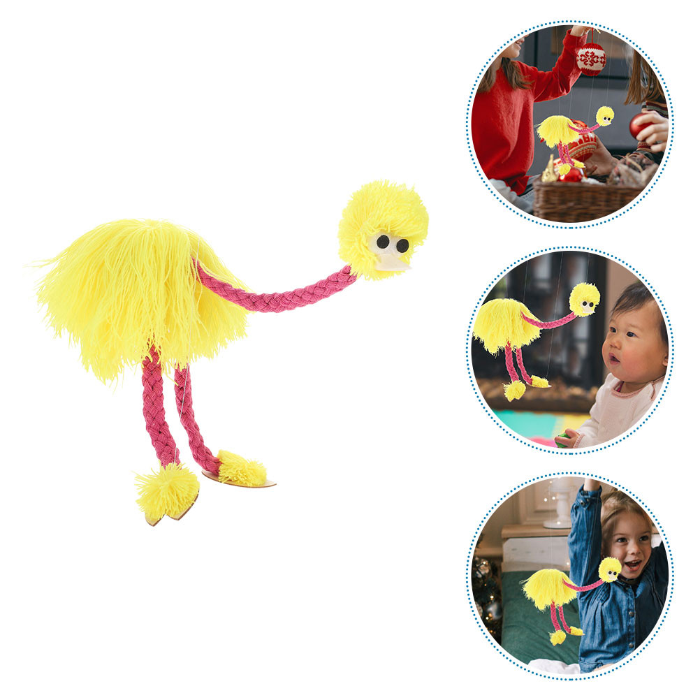 Jual Animal Puppet Ostrich Marionette Unique Puppets Interactive Toys ...