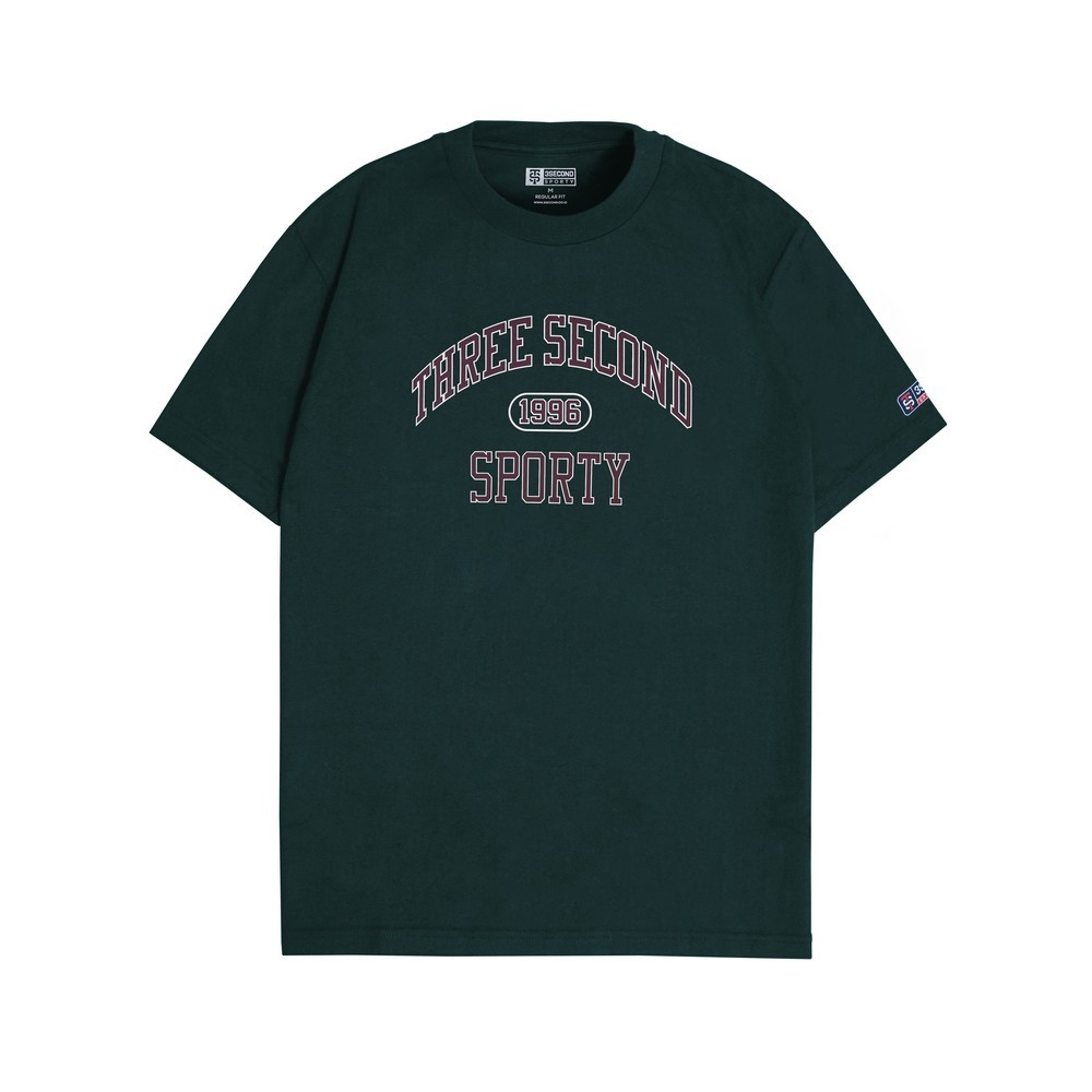 Jual 3Second Kaos Pria Lengan Pendek Relaxed Fit Katun Sporty Orsted C220125 | Shopee Indonesia