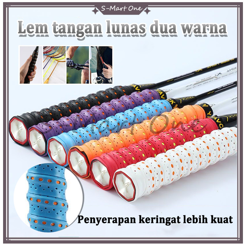 Jual Grip Tape Boning Anti Slip Raket Badminton Tennis/grip raket ...