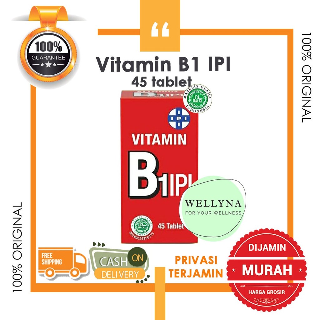 Jual IPI Suplemen Multivitamin Vitamin C/ B1 | Shopee Indonesia