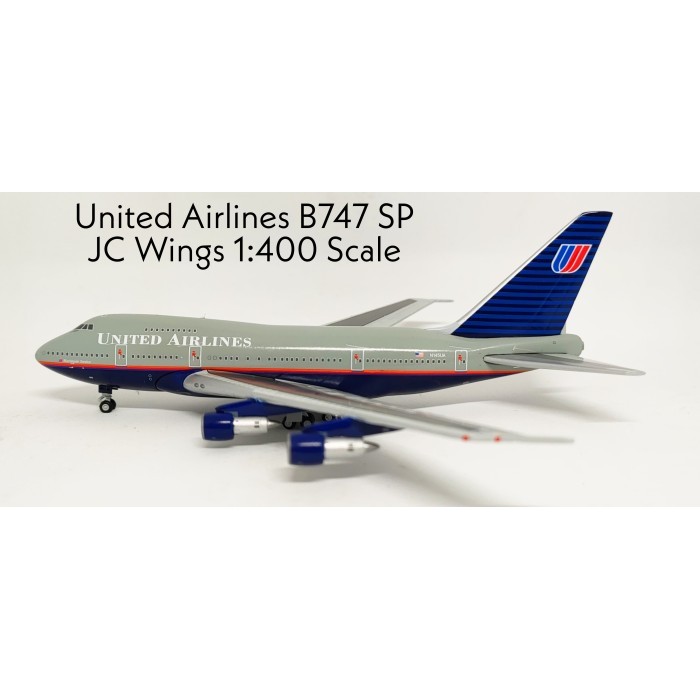 Jual Pesawat Terbang United Airlines B747 SP N145UA JC Wings Skala 1/ ...