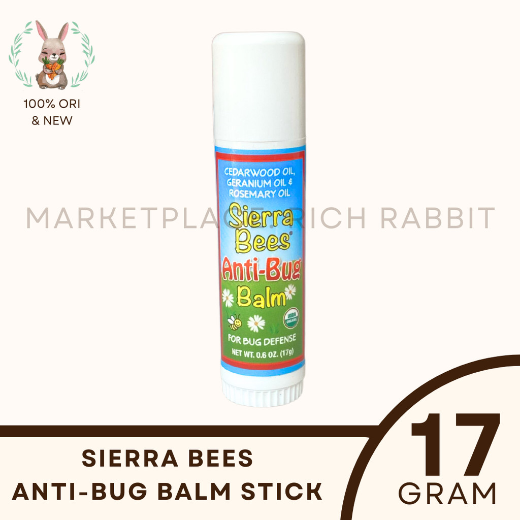 Jual Sierra Bees Anti-Bug Balm Salep Anti Gigitan Serangga Nyamuk (17gr ...