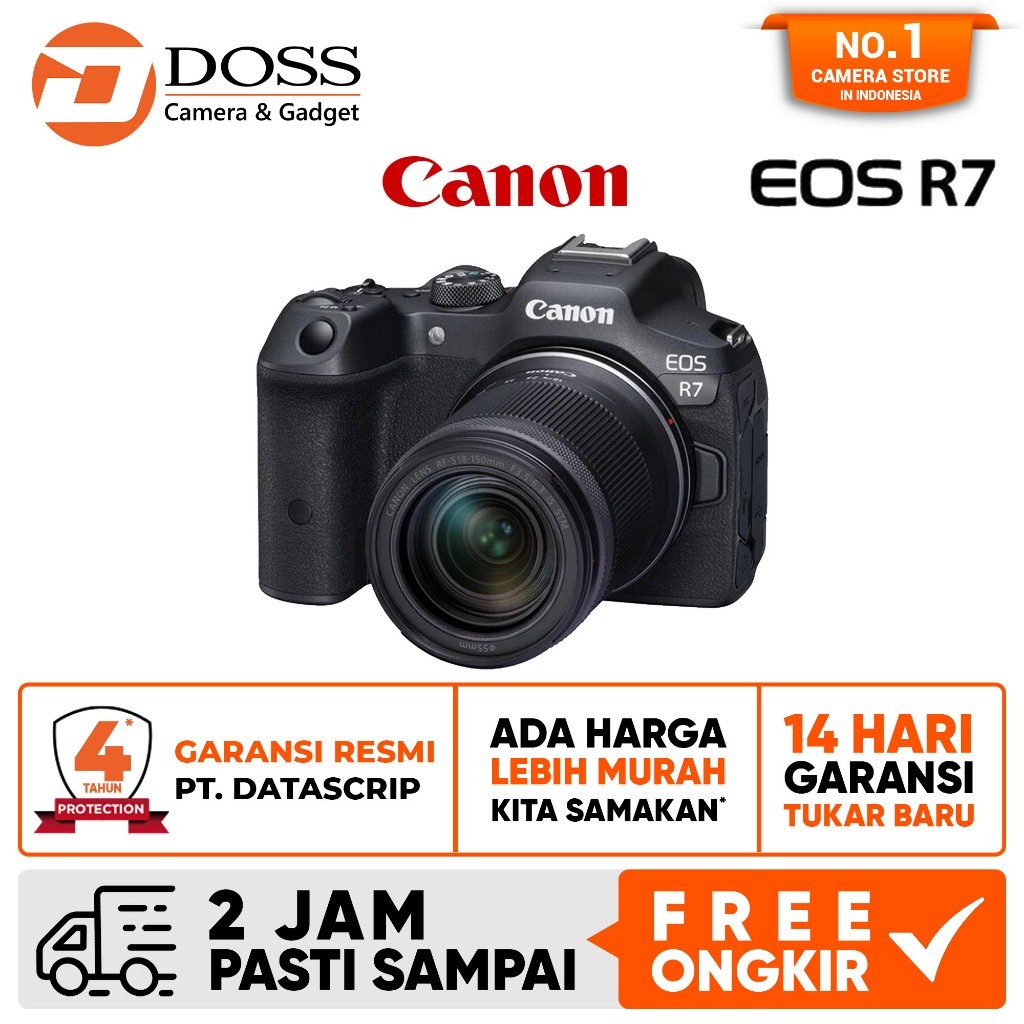 Jual Canon EOS R7 Mirrorless Camera with 18-150mm Lens / EOS R 7 ...