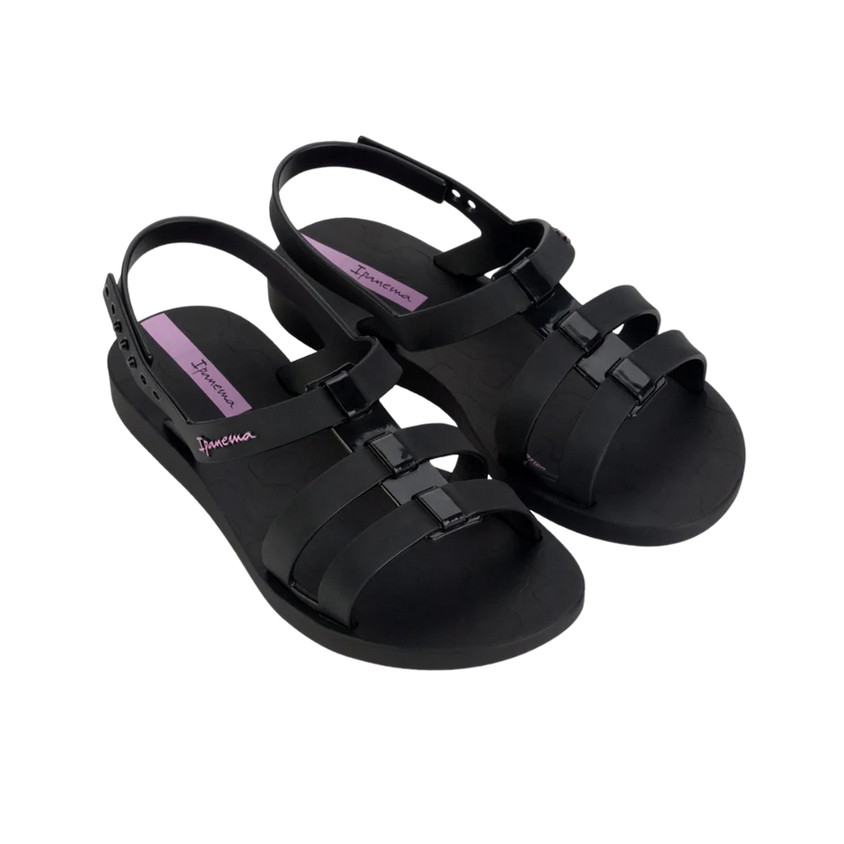 Jual Sepatu Sandal Anak Perempuan Ipanema Go Style INF Black | Shopee Indonesia