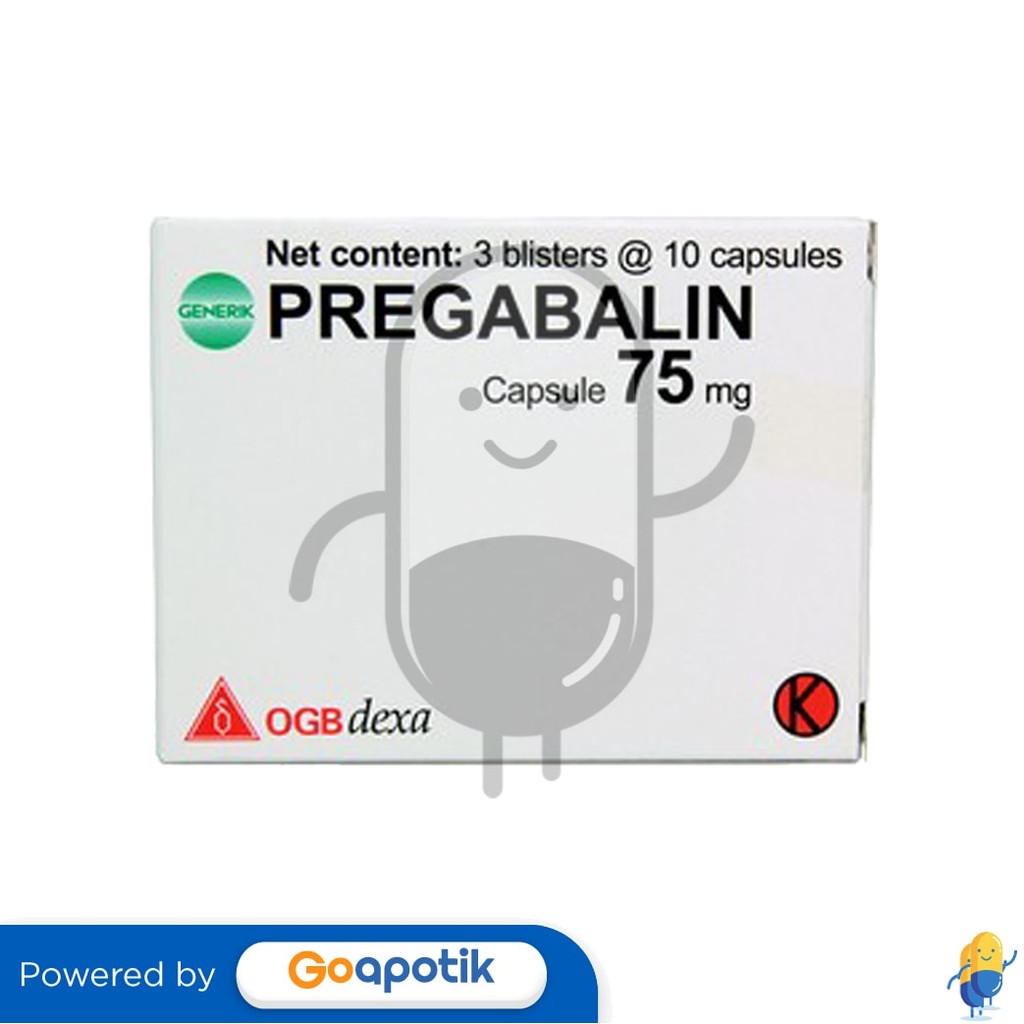 Jual Pregabalin Ogb Dexa Medica 75 Mg Box 30 Kapsul | Shopee Indonesia