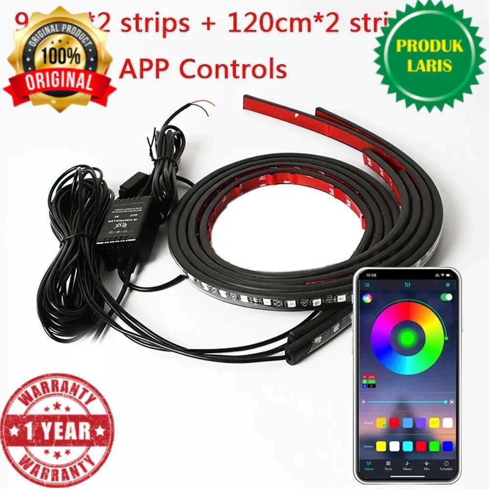 Jual Lampu Led Strip Set To Aesthetic Air Meter Tahan Dekorasi Control ...