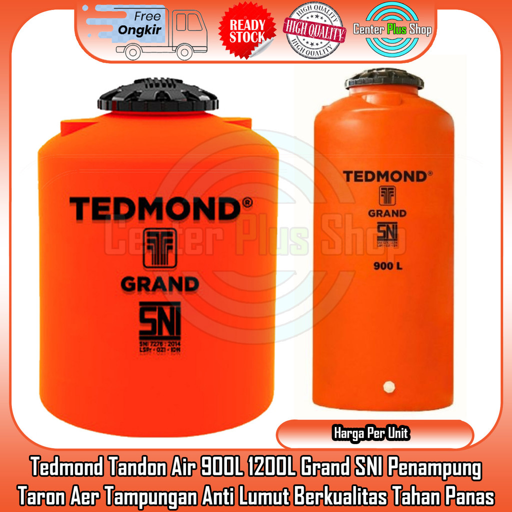 Jual Tedmond Toren Kapasitas 900 1200 Liter Tandon Air Vertikal ...