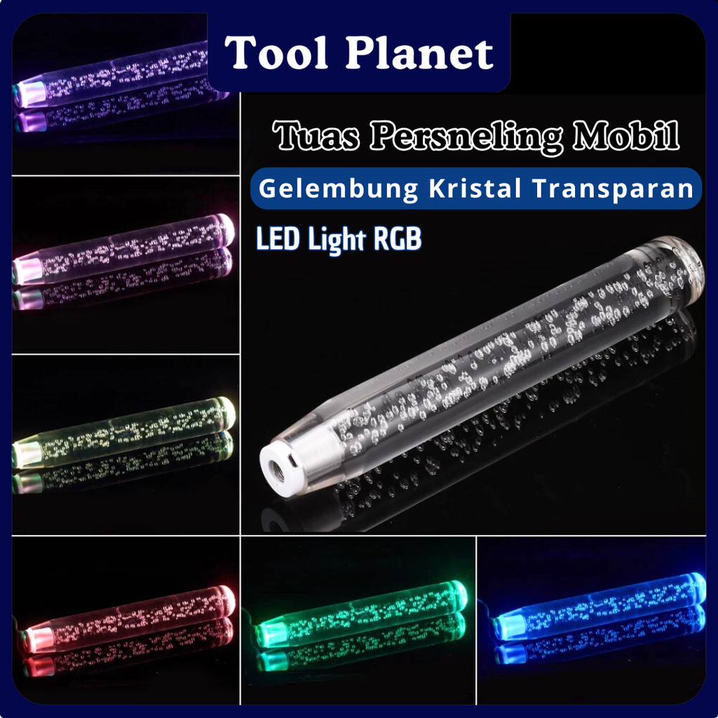 Jual Tool Planet (Garansi 1 Tahun) Car LED Light RGB Shift Knob Stick ...