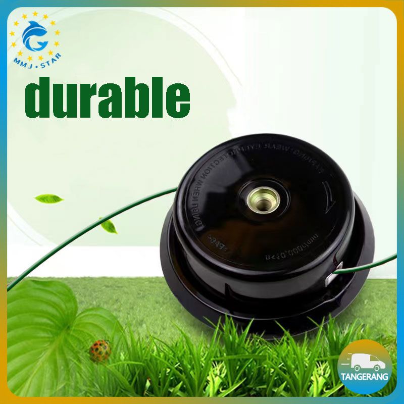 Jual Set Kepala Trimmer Potong Rumput Pisau Senar Nilon Double Head ...