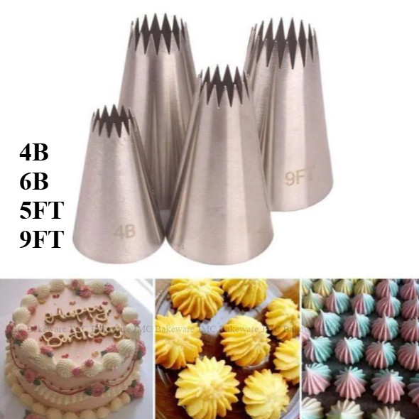 Jual JMC Spuit Set 4 pcs Import ala Wilton SUS304 Tanpa Sambungan ...