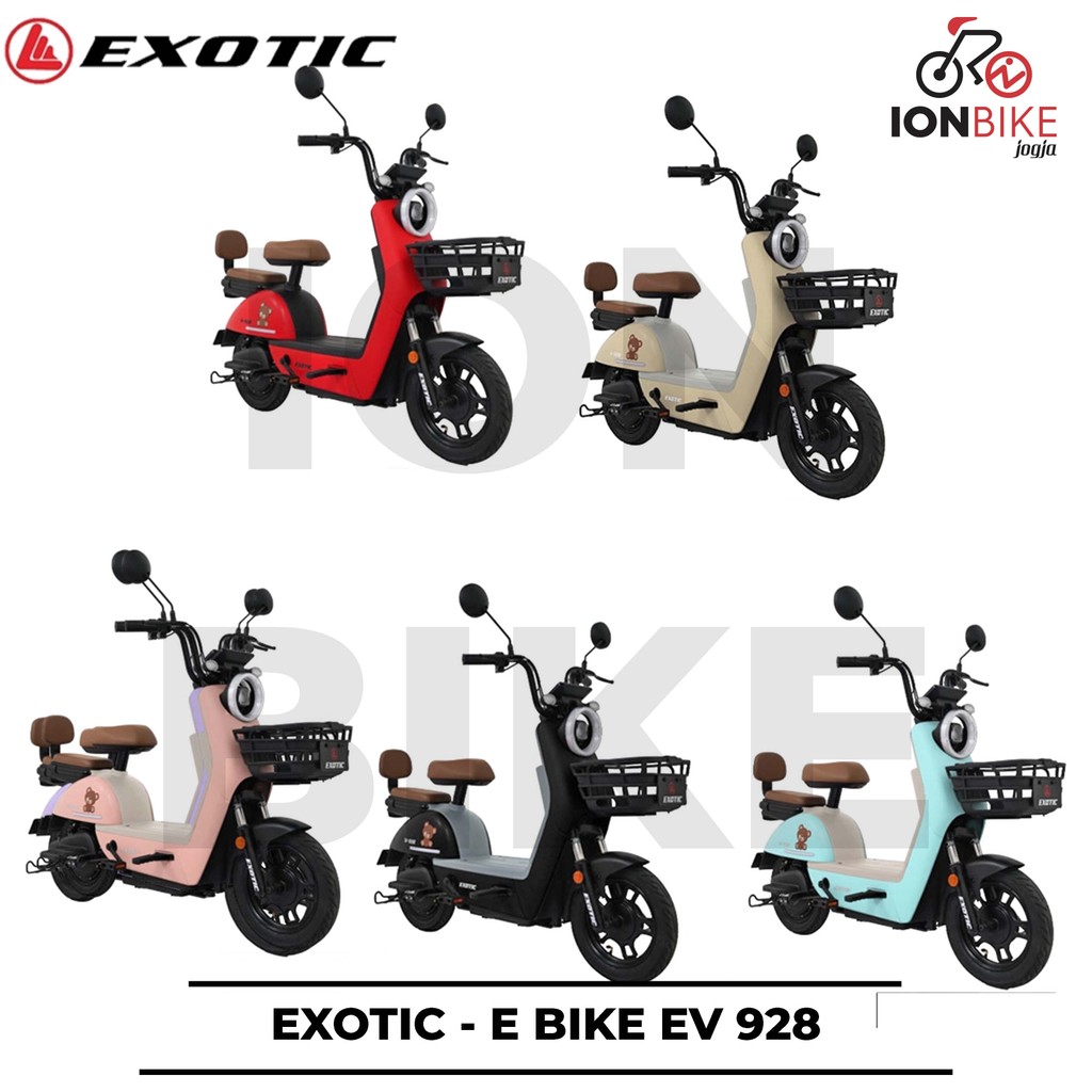 Jual Sepeda Listrik Exotic EV928 500 Watt 48 Volt 12 Ampere Terbaru EV ...
