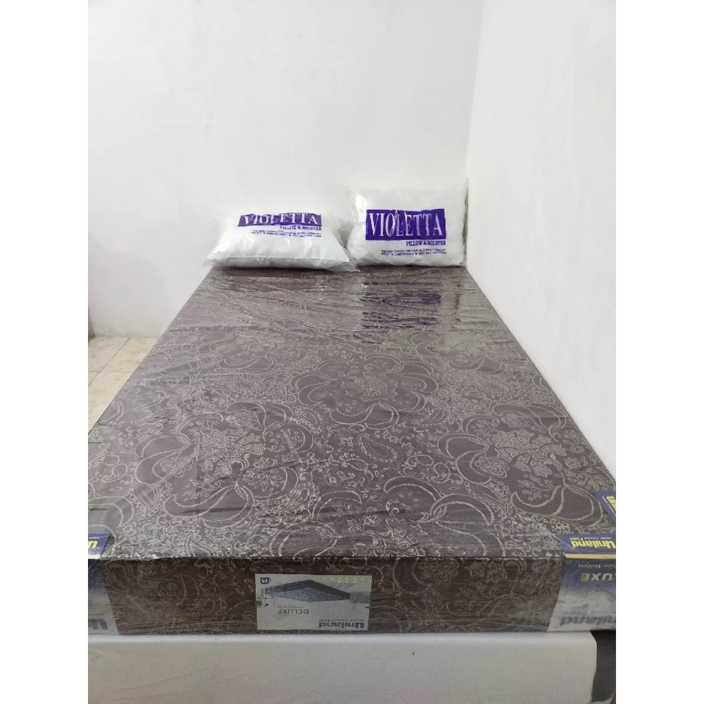 Jual full Set tempat tidur kasur Matras Uniland Deluxe 20 cm + Divan ...