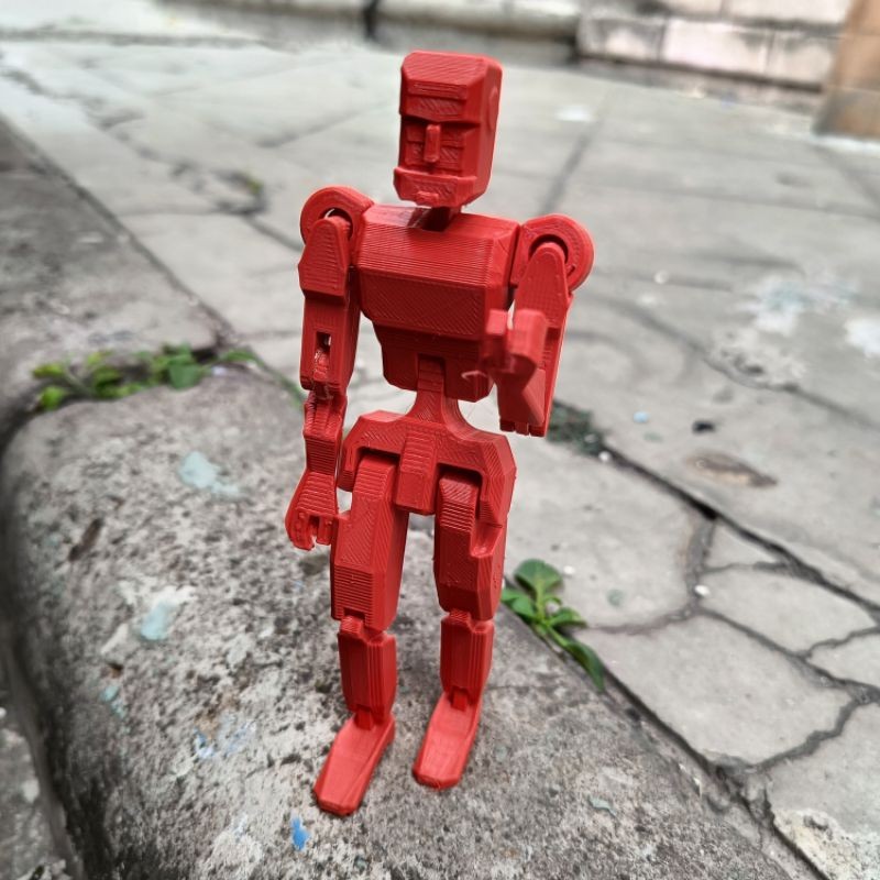 Jual ACTION FIGURE ROBOT DUMMY ARTIKULASI 15CM PAJANGAN MEJA HADIAH ...