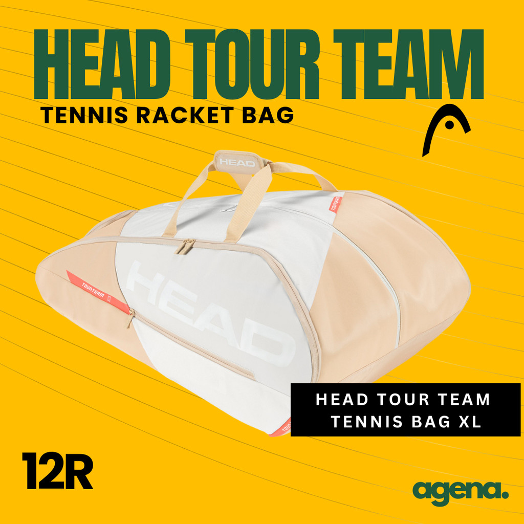 Jual Head Tour Team Racket Bag Tennis XL 12R - Tas Padel Tenis | Shopee ...