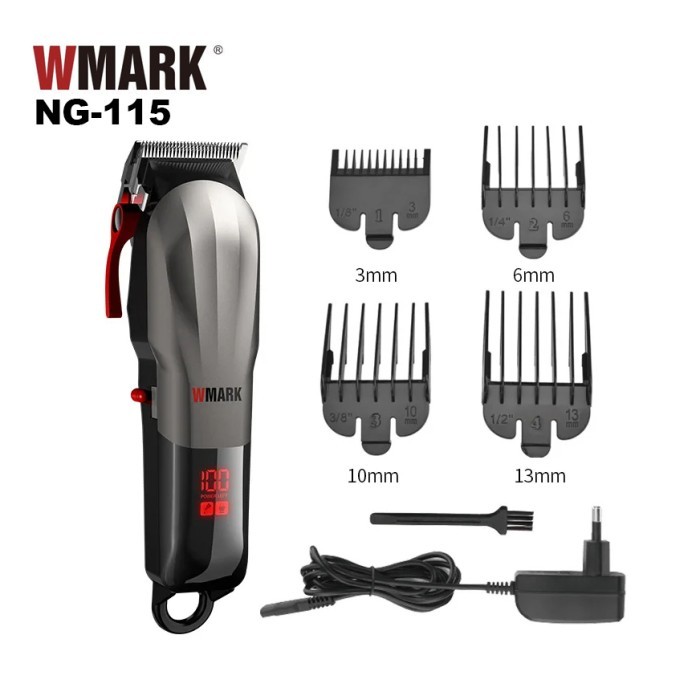 Jual WMARK NG-115 Magic Taper Alat Cukur LED Rechargeable Speed 7000 RPM NG115 NG 115 Clipper ...