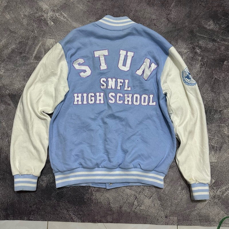 Jual varsity jacket univ high school jacket varsity univ varsity second ...