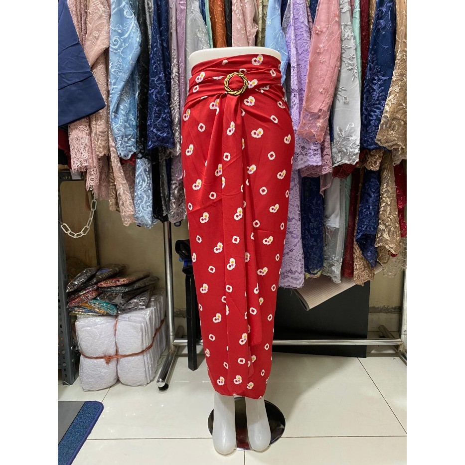 Jual Rok Lilit Batik / Kain Lilit Batik Modern Motif Jumputan - VIOLA ...