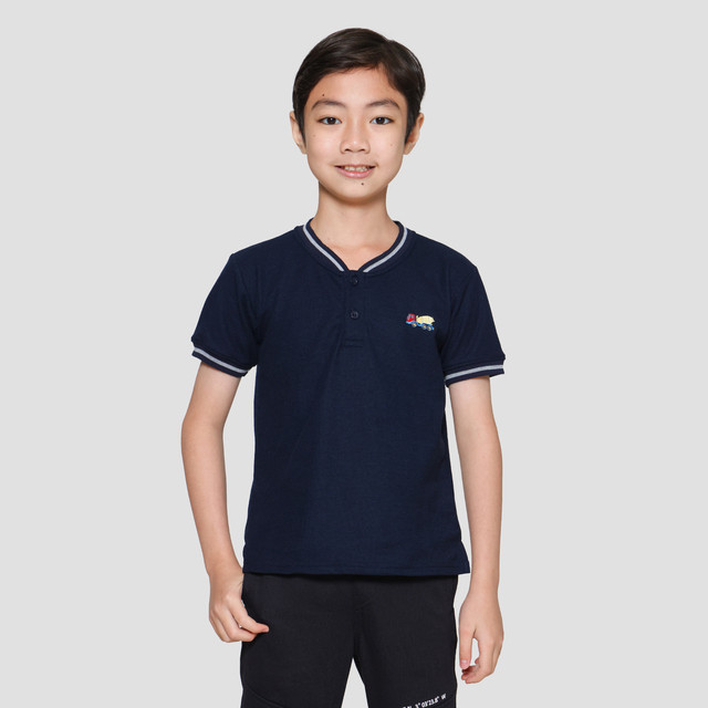 Jual Little M Embro Truck Kaos Henley Anak Laki-laki 121353849 | Shopee ...