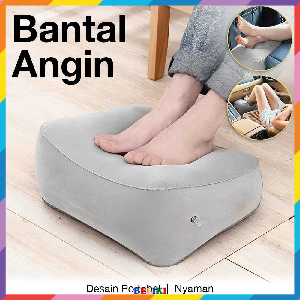 Jual TaffHOME Bantal Angin Kaki PVC Inflatable Relaxing Pillow ...