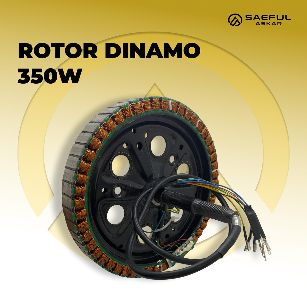 Jual Dinamo Brushless/BLDC Rotor 36v 48v 350w 500w Sepeda Listrik | Shopee Indonesia